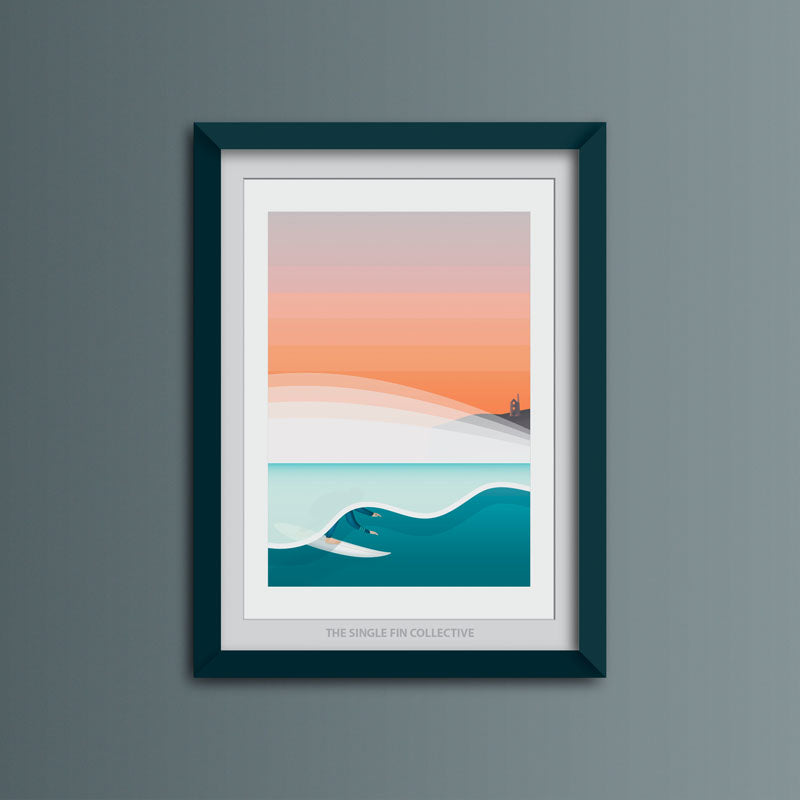 Surf Prints and gifts from Single Fin Collective